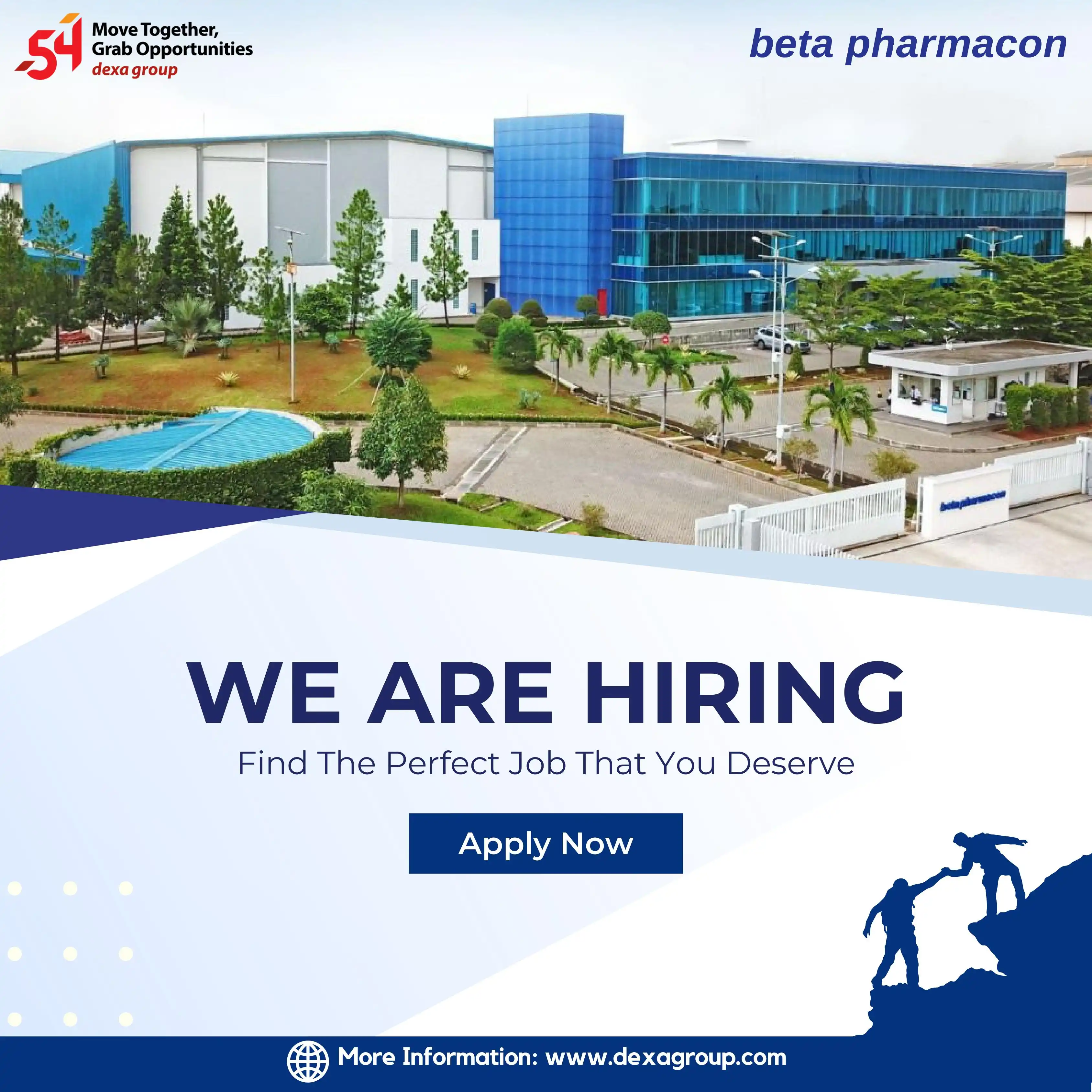 Lowongan Kerja PT Beta Pharmacon (Dexa Group) Karawang