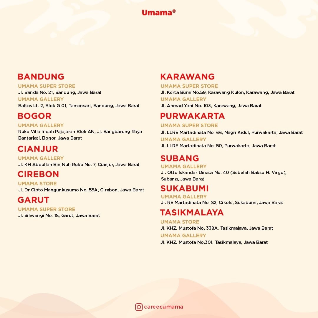 Lowongan Kerja Umama Gallery Subang